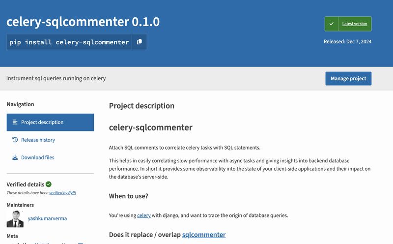 Yash Verma on LinkedIn: #django #celery #python #postgres #django Yash Verma on LinkedIn: #django #celery #python #postgres #django
