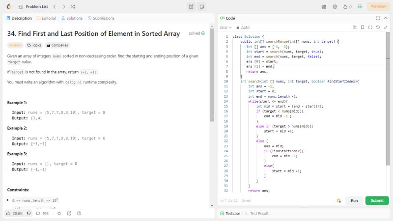 KULDEEP GURJAR on LinkedIn: #leetcode #coding #binarysearch # ... KULDEEP GURJAR on LinkedIn: #leetcode #coding #binarysearch # ...