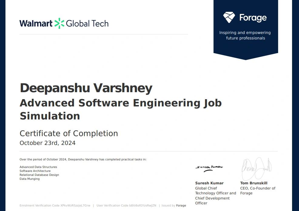 Deepanshu Varshney on LinkedIn: #certificate #java #python #forage # ... Deepanshu Varshney on LinkedIn: #certificate #java #python #forage # ...
