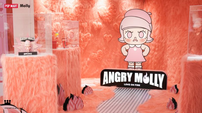 popmart #exhibition #angrymolly #silenttrick #molly #taipei popmart #exhibition #angrymolly #silenttrick #molly #taipei