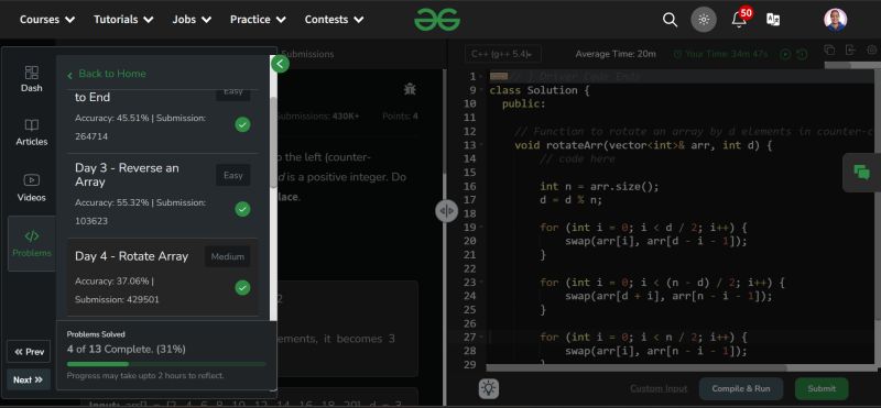 Lakshita Garg on LinkedIn: #day2 #codingchallenge #dsa #problemsolving ... Lakshita Garg on LinkedIn: #day2 #codingchallenge #dsa #problemsolving ...