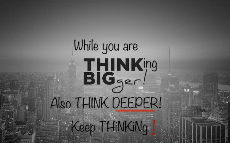 Sahan Raj Manoor on LinkedIn: Even thinking needs a stronger foundation ... Sahan Raj Manoor on LinkedIn: Even thinking needs a stronger foundation ...