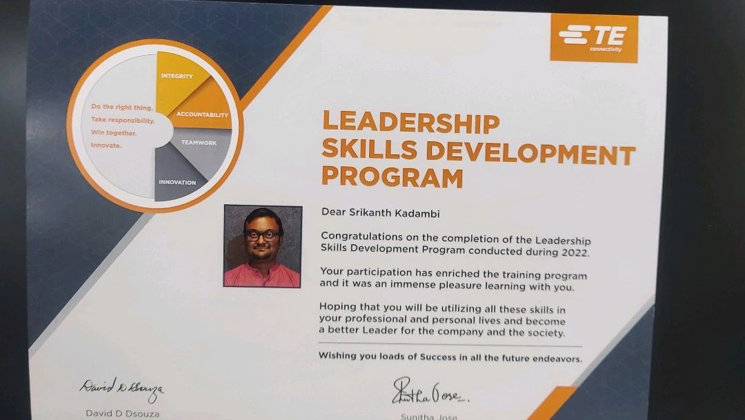 Srikanth Kadambi on LinkedIn: #grateful #progress Srikanth Kadambi on LinkedIn: #grateful #progress
