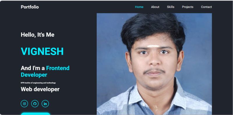Vignesh K on LinkedIn: #html #css #javascript #boostrap Vignesh K on LinkedIn: #html #css #javascript #boostrap