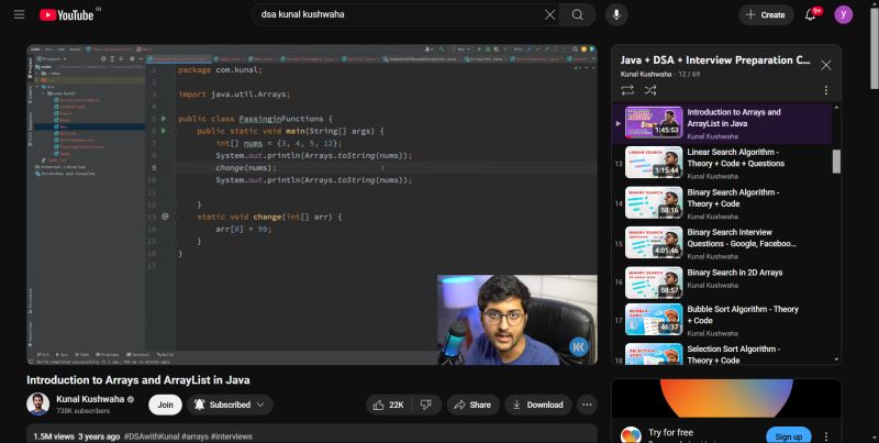 Manoj Mantha on LinkedIn: #dsawithkunal #day5 #dsa #java #problemsolving Manoj Mantha on LinkedIn: #dsawithkunal #day5 #dsa #java #problemsolving
