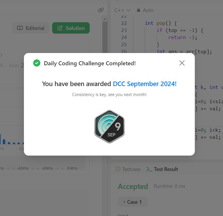 Dhruv Aggarwal on LinkedIn: #leetcode #codingjourney #septemberbadge # ... Dhruv Aggarwal on LinkedIn: #leetcode #codingjourney #septemberbadge # ...