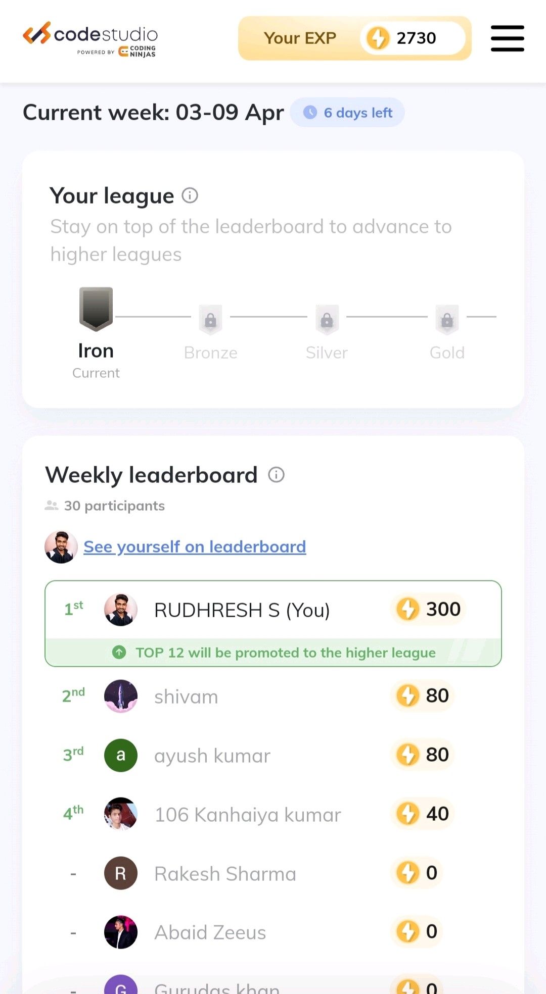 RUDHRESH S on LinkedIn: #codingninjas #coding #programming RUDHRESH S on LinkedIn: #codingninjas #coding #programming