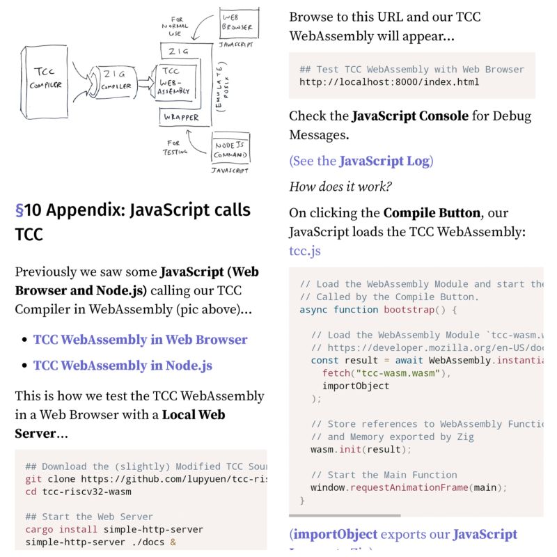 Lup Yuen Lee on LinkedIn: Running Tiny C Compiler in the Web Browser ... Lup Yuen Lee on LinkedIn: Running Tiny C Compiler in the Web Browser ...