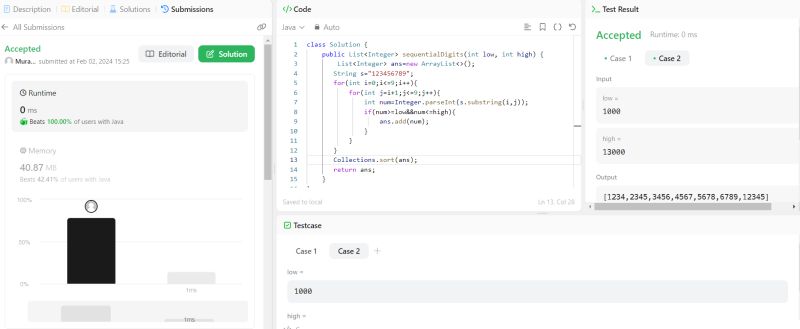 Murali Mohan Samal on LinkedIn: #codingchallenge #leetcodelearning # ... Murali Mohan Samal on LinkedIn: #codingchallenge #leetcodelearning # ...