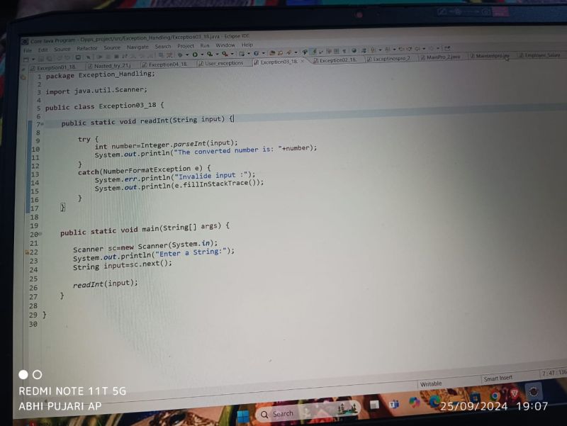 Abhishek Pujari on LinkedIn: #java #programming #learning #codesnippet ... Abhishek Pujari on LinkedIn: #java #programming #learning #codesnippet ...