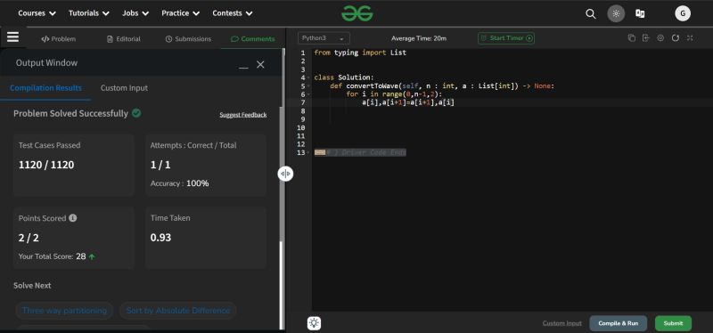 Gokul Ram J on LinkedIn: 🗓 Day 9 of 30: Making Waves on GeeksforGeeks ... Gokul Ram J on LinkedIn: 🗓 Day 9 of 30: Making Waves on GeeksforGeeks ...