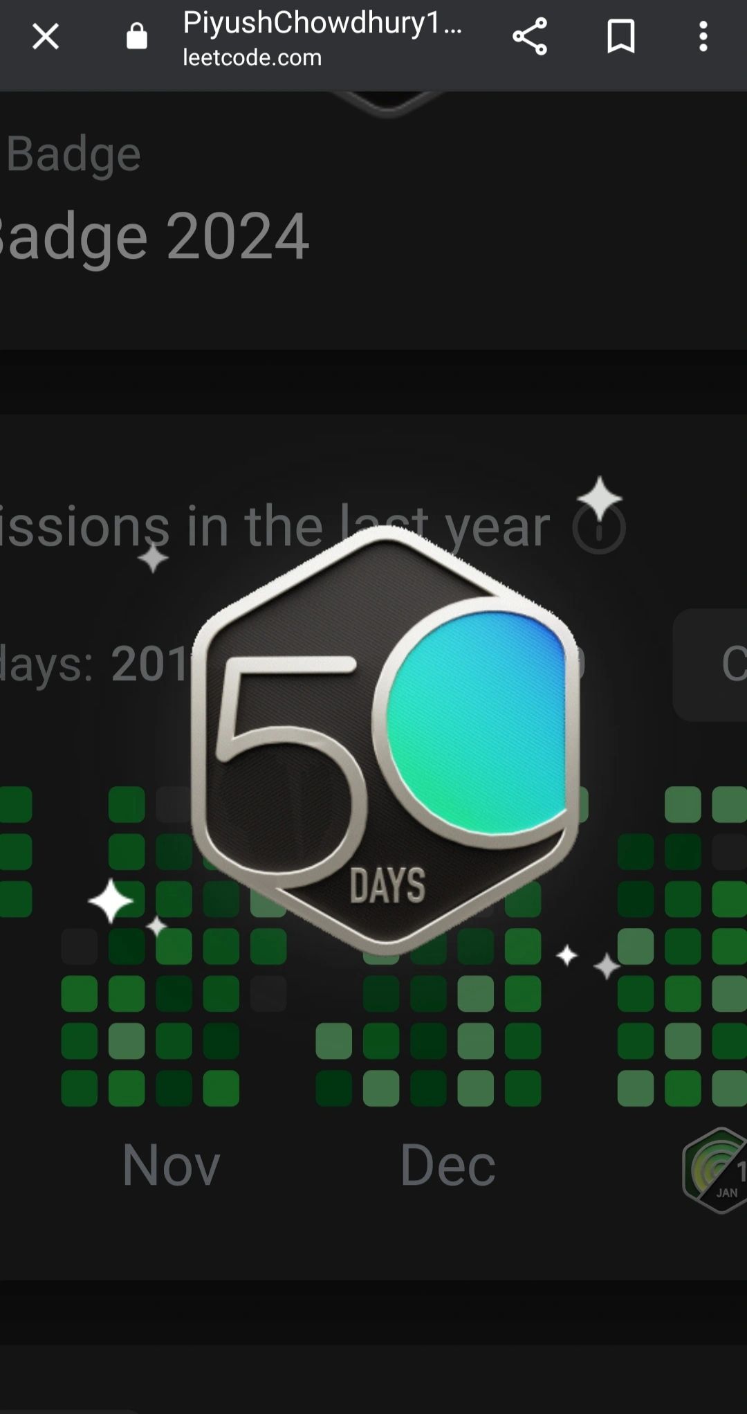 Piyush Chowdhury on LinkedIn: I just received my first leetcode badge ... Piyush Chowdhury on LinkedIn: I just received my first leetcode badge ...
