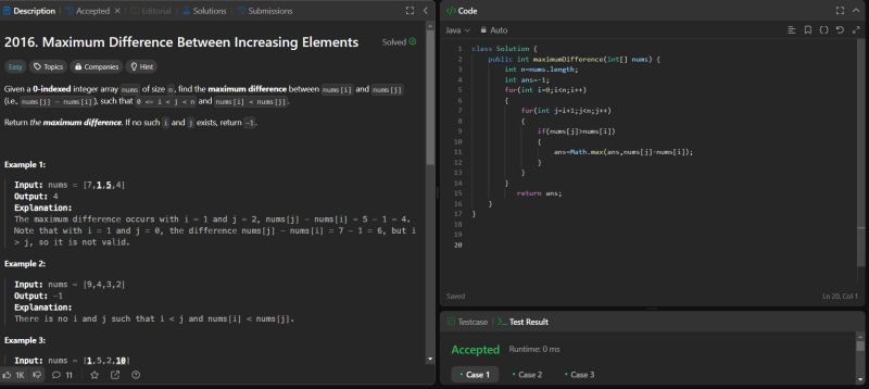 Khushi Yadav on LinkedIn: #100daysofcode #practice #leetcode # ... Khushi Yadav on LinkedIn: #100daysofcode #practice #leetcode # ...