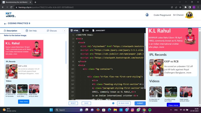 Sri charan Repakula on LinkedIn: #ccbpacademy #html #css # ... Sri charan Repakula on LinkedIn: #ccbpacademy #html #css # ...