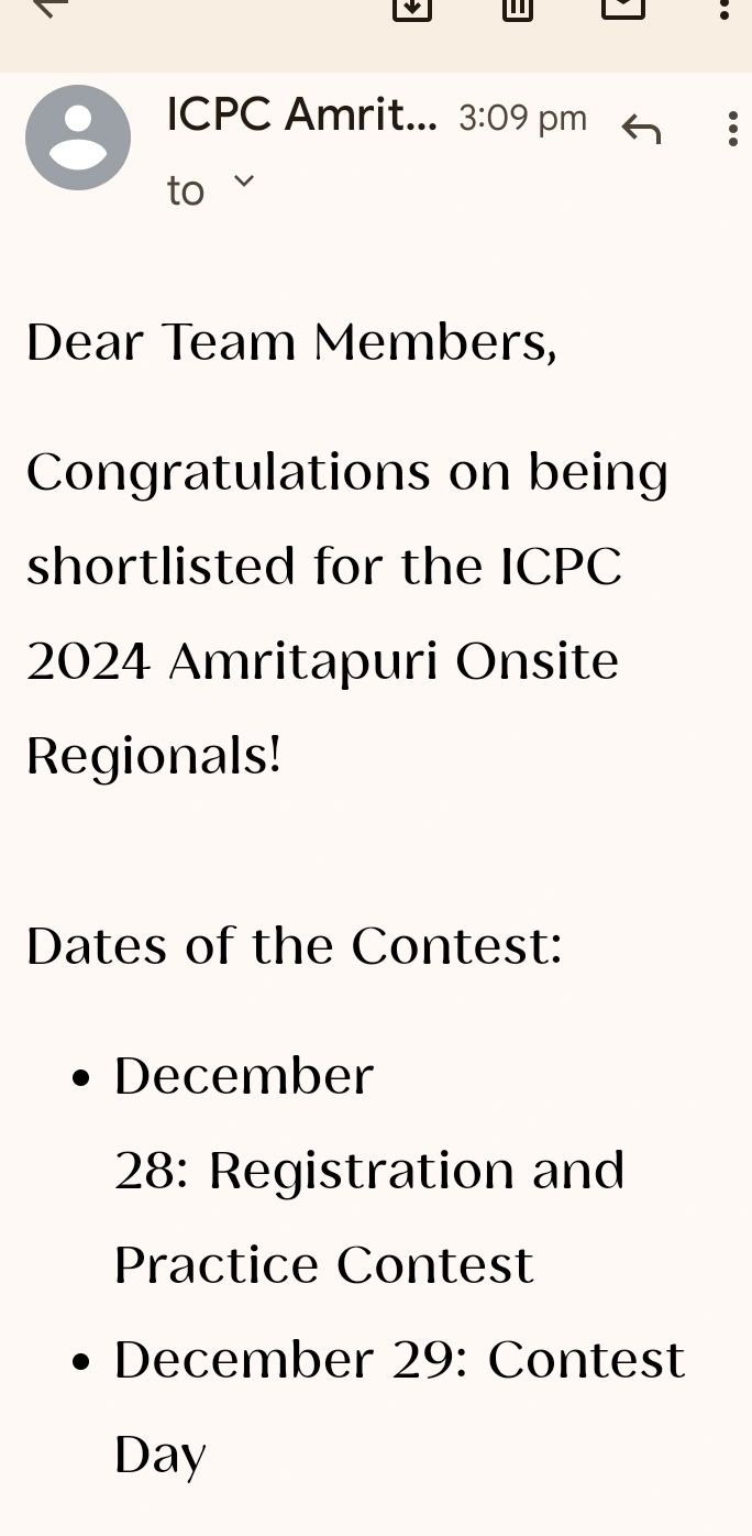 Aniruddha Patil on LinkedIn: #icpc #competitiveprogramming #amritapuri ... Aniruddha Patil on LinkedIn: #icpc #competitiveprogramming #amritapuri ...