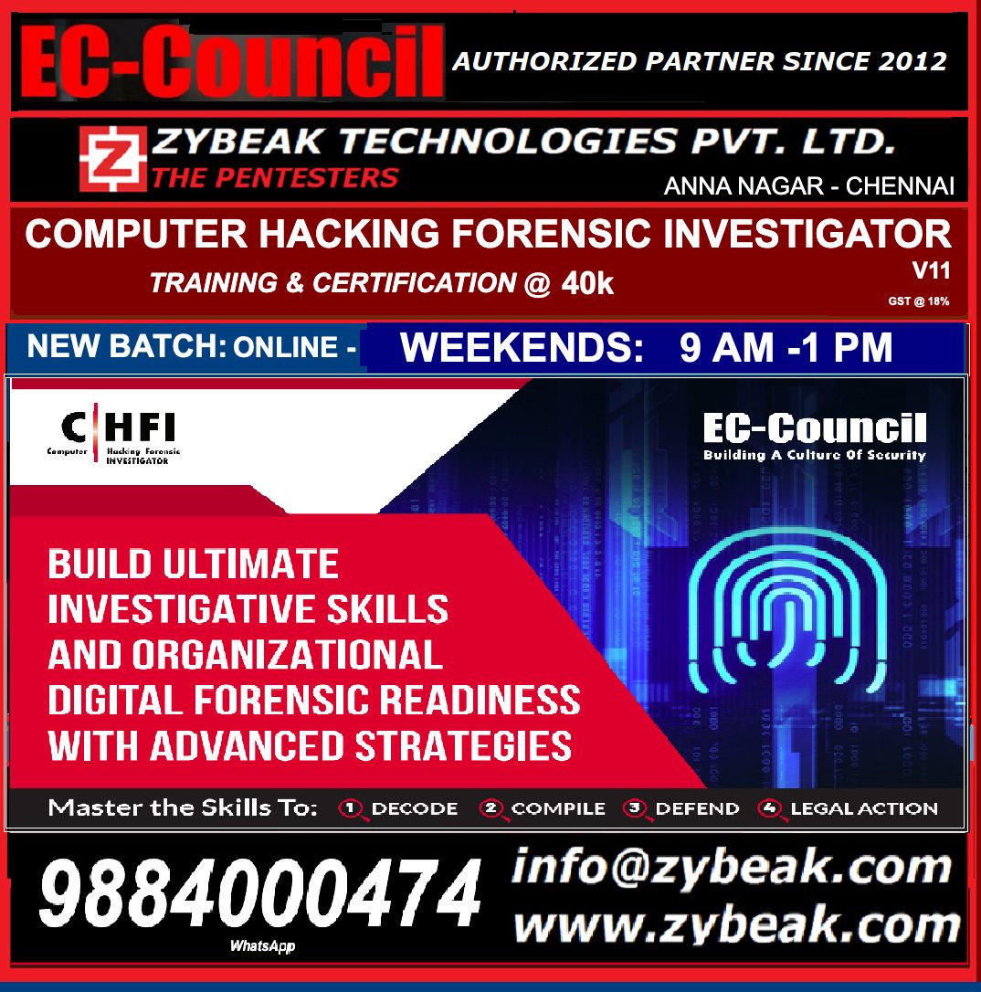 Zybeak Technologies offers Cybersecurity Trainings | ZYBEAK ... Zybeak Technologies offers Cybersecurity Trainings | ZYBEAK ...