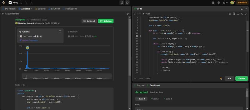 #leetcode #codingchallenge #30daysofcode #problemsolving | Bimochan ... #leetcode #codingchallenge #30daysofcode #problemsolving | Bimochan ...