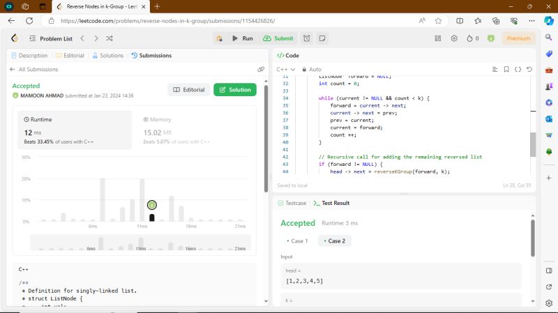MAMOON AHMAD on LinkedIn: #dsa #datastructuresandalgorithms #leetcode # ... MAMOON AHMAD on LinkedIn: #dsa #datastructuresandalgorithms #leetcode # ...