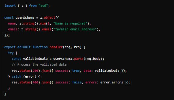 Punit Kumar on LinkedIn: #nextjs #webdevelopment #zod #typescript # ... Punit Kumar on LinkedIn: #nextjs #webdevelopment #zod #typescript # ...