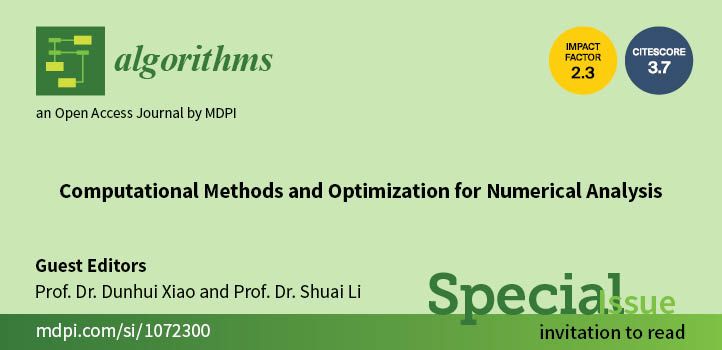 Computational Methods and Optimization for Numerical Analysis ... Computational Methods and Optimization for Numerical Analysis ...