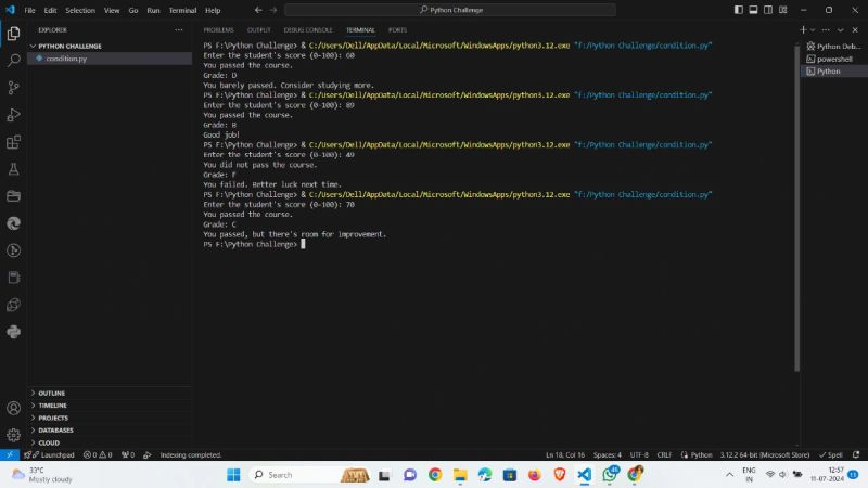 Bhavishya Ambati on LinkedIn: #codingchallenge #problemsolving # ... Bhavishya Ambati on LinkedIn: #codingchallenge #problemsolving # ...