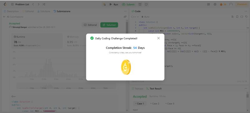 Shivangi Bangar on LinkedIn: #problemoftheday #leetcode #day54 #coding ... Shivangi Bangar on LinkedIn: #problemoftheday #leetcode #day54 #coding ...