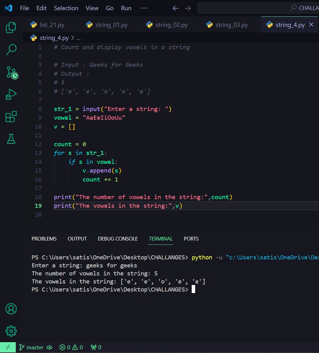 #100daysofcode #pythonprogramming #stringfunctions #problemsolving ... #100daysofcode #pythonprogramming #stringfunctions #problemsolving ...