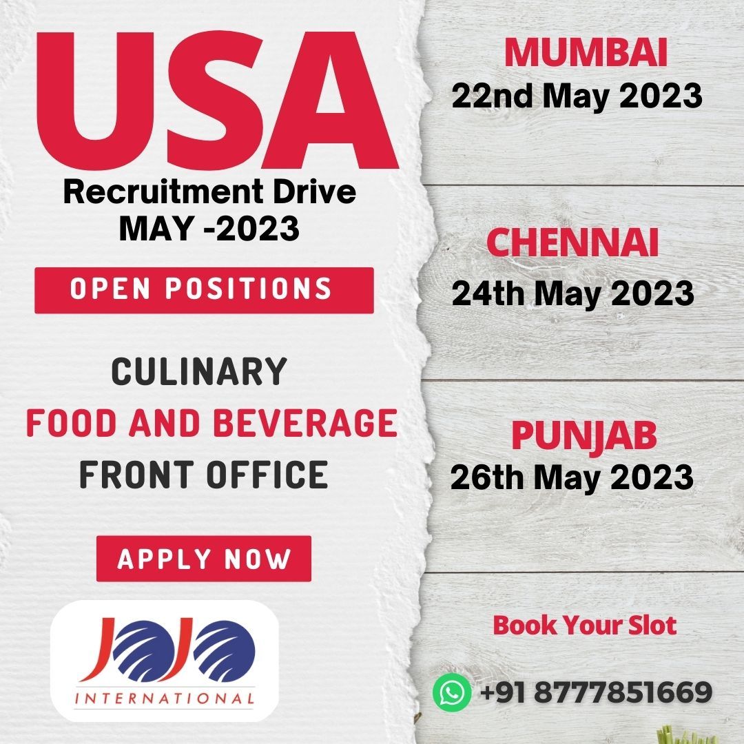 Ankita Raj on LinkedIn: Hospitality Internship In the USA Walk-in ... Ankita Raj on LinkedIn: Hospitality Internship In the USA Walk-in ...