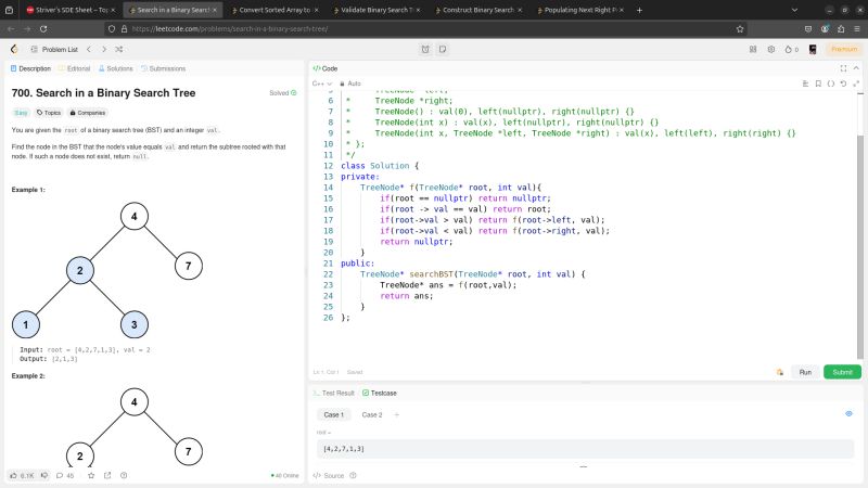 Prabhat Kumar on LinkedIn: #leetcode #binarysearchtree #cpp #dsa # ... Prabhat Kumar on LinkedIn: #leetcode #binarysearchtree #cpp #dsa # ...