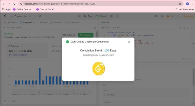 Venkata Kalyani Kanaka on LinkedIn: #leetcode #100daystreakchallenge # ... Venkata Kalyani Kanaka on LinkedIn: #leetcode #100daystreakchallenge # ...