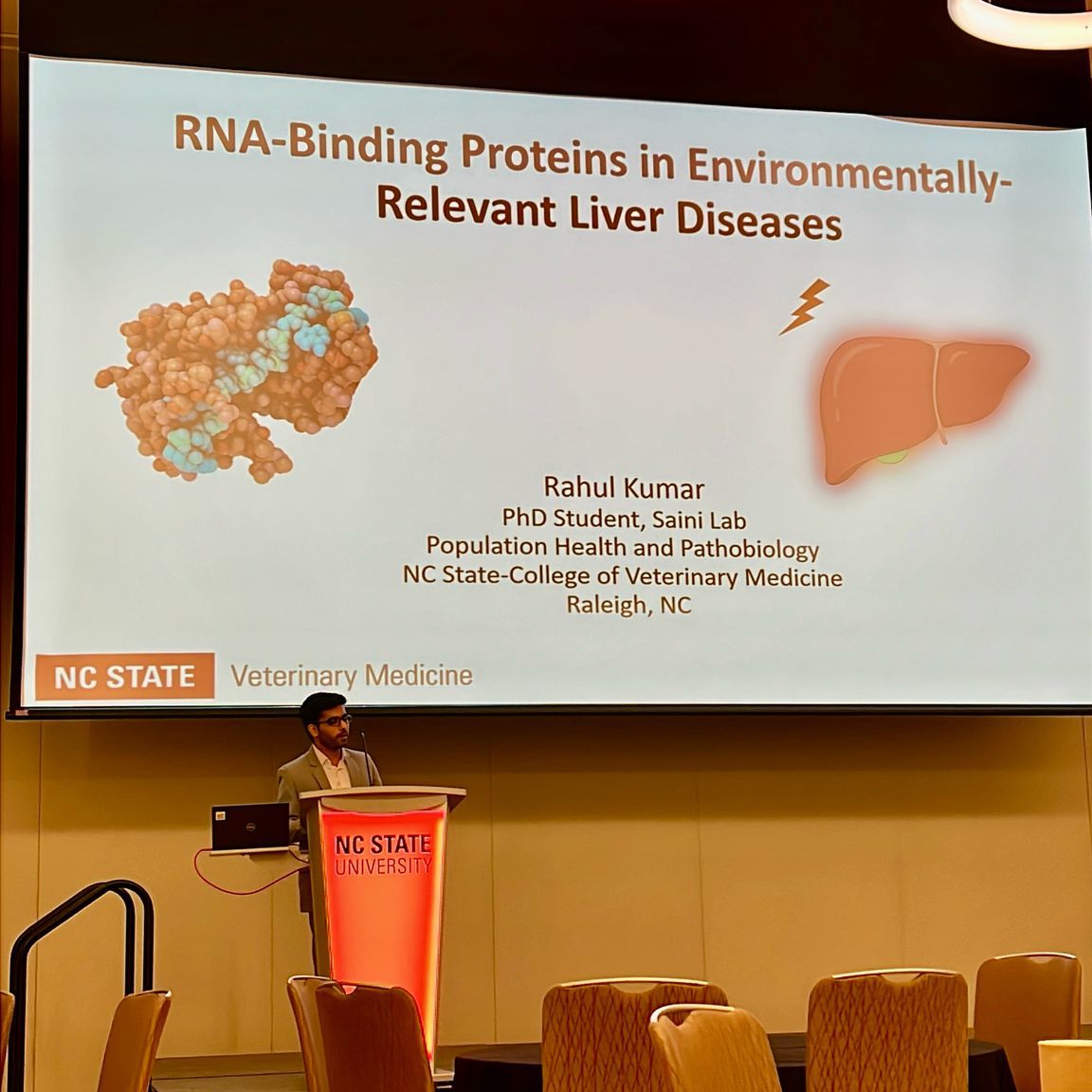 Congratulations to Rahul Kumar, a brilliant graduate student in my lab ... Congratulations to Rahul Kumar, a brilliant graduate student in my lab ...
