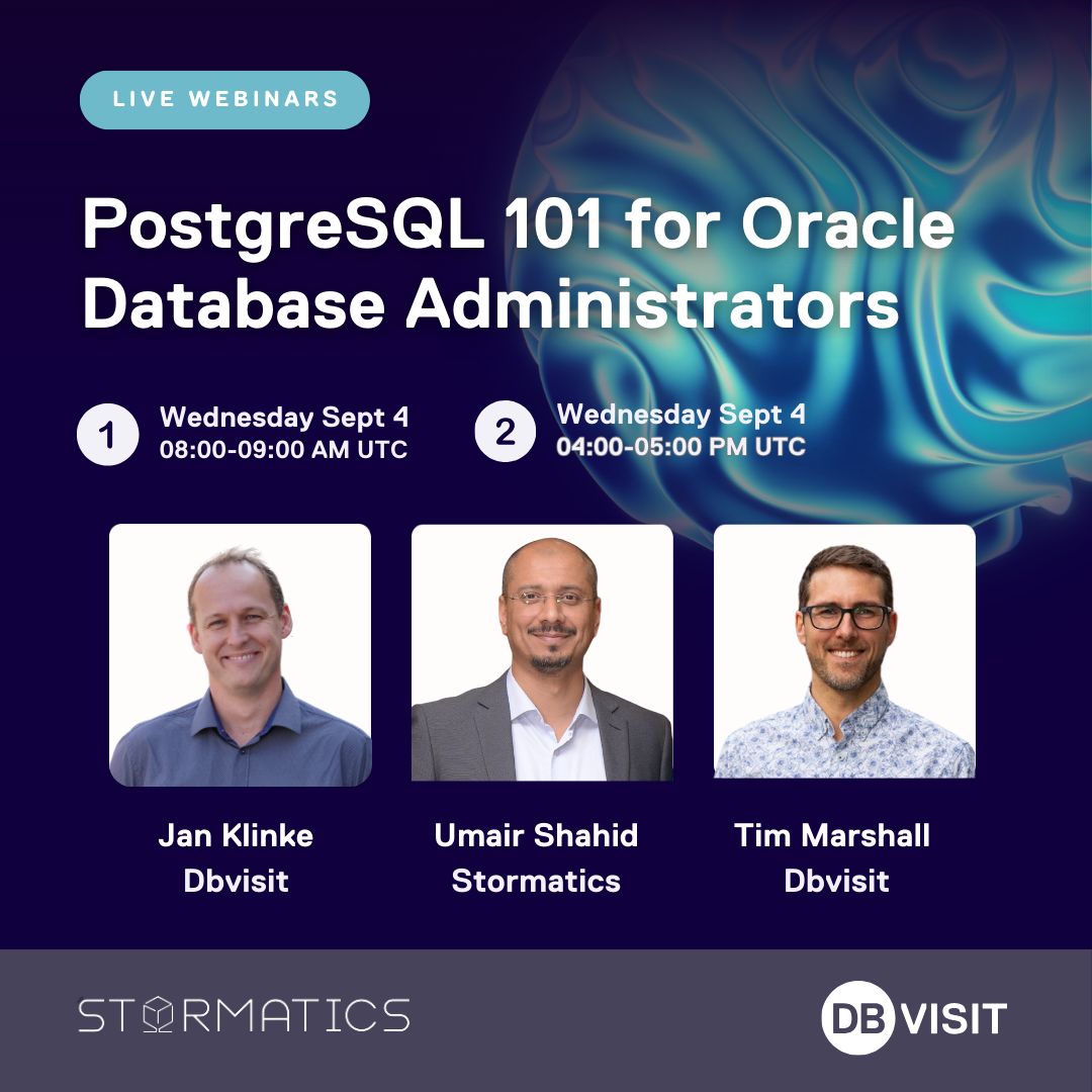 Timothy Marshall on LinkedIn: Join our PostgreSQL 101 for Oracle DBAs ... Timothy Marshall on LinkedIn: Join our PostgreSQL 101 for Oracle DBAs ...