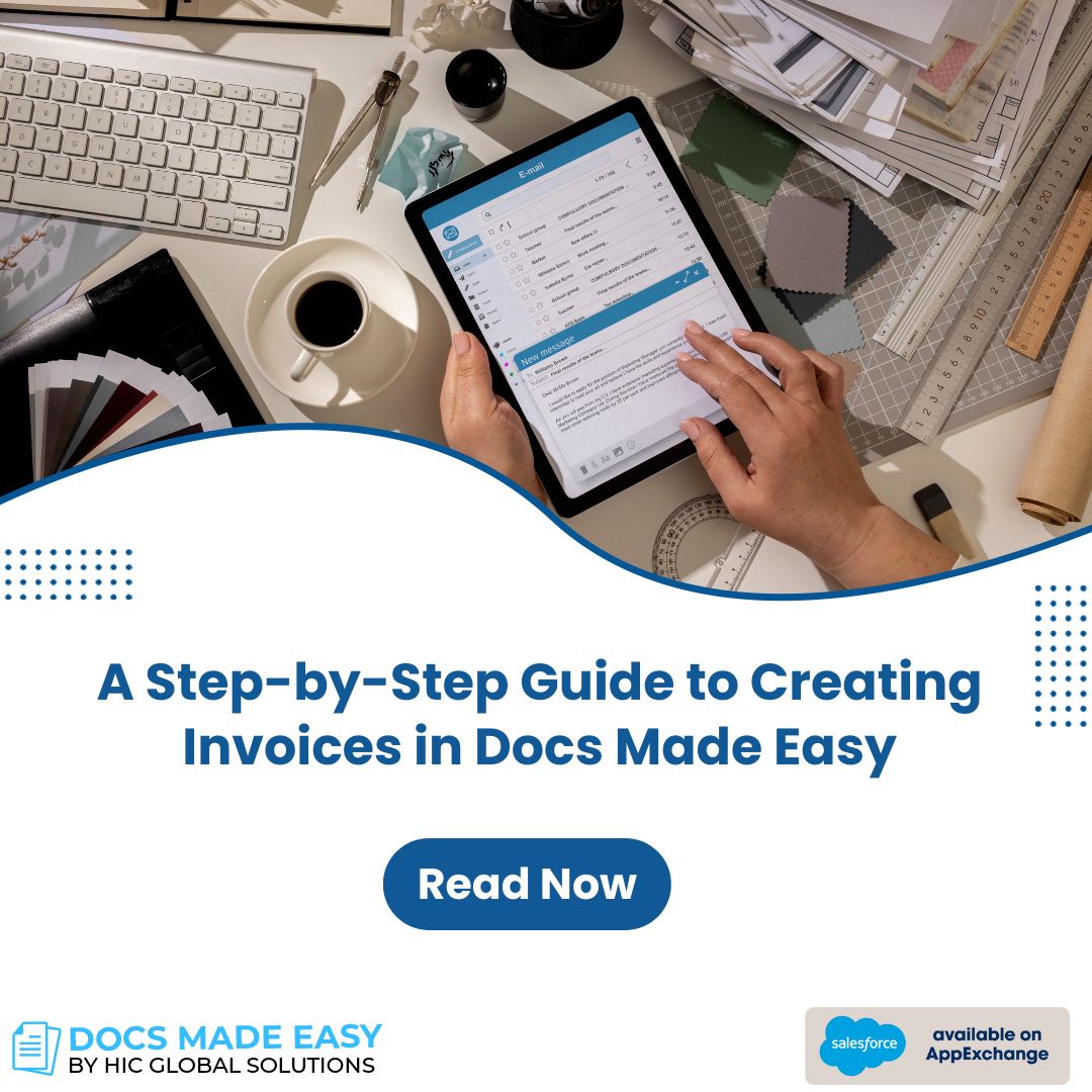 How to create an invoice in Salesforce with Docs Made Easy | Docs Made ... How to create an invoice in Salesforce with Docs Made Easy | Docs Made ...