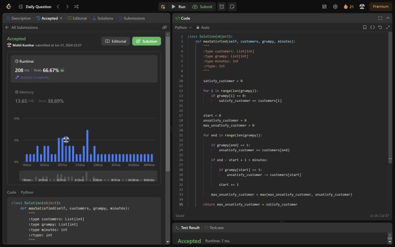 Mohit Kumhar on LinkedIn: #100daysofleetcode #leetcode #programming # ... Mohit Kumhar on LinkedIn: #100daysofleetcode #leetcode #programming # ...