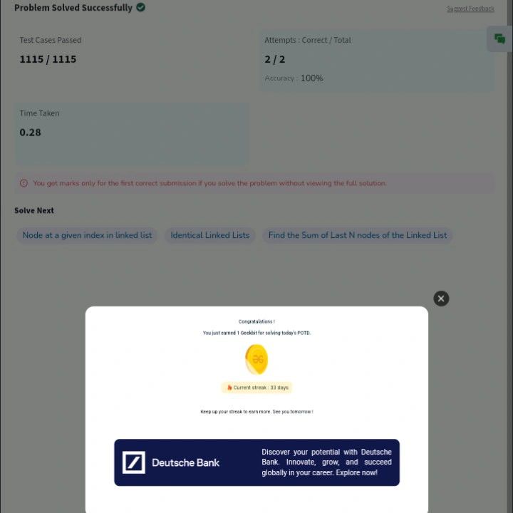 Rohit Choudhary on LinkedIn: #geekstreak2024 #geeksforgeeks # ... Rohit Choudhary on LinkedIn: #geekstreak2024 #geeksforgeeks # ...