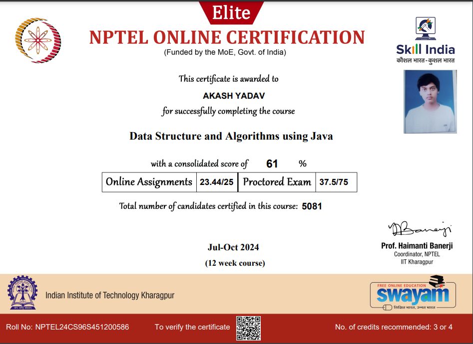 AKASH YADAV on LinkedIn: #javainaction #datastructures #algorithms # ... AKASH YADAV on LinkedIn: #javainaction #datastructures #algorithms # ...