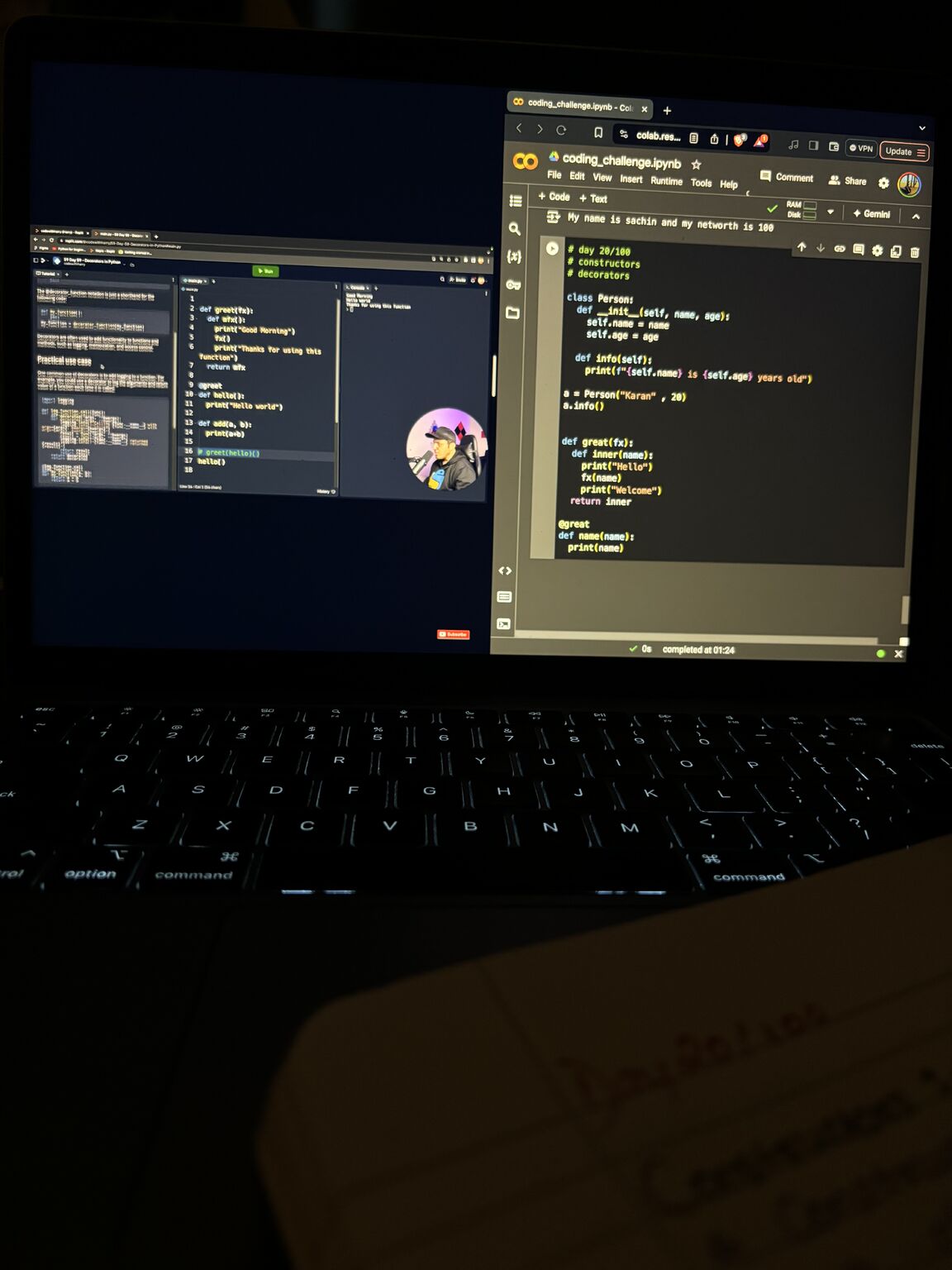 Karan Raj on LinkedIn: #100daysofcode #pythonmagic # ... Karan Raj on LinkedIn: #100daysofcode #pythonmagic # ...
