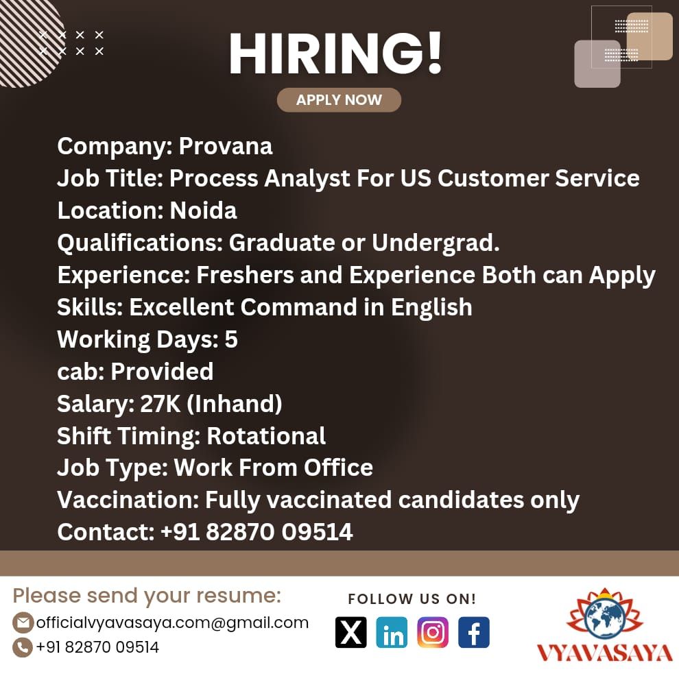 Saransh Luthra on LinkedIn: Company: Provana Job Title: Process Analyst ... Saransh Luthra on LinkedIn: Company: Provana Job Title: Process Analyst ...