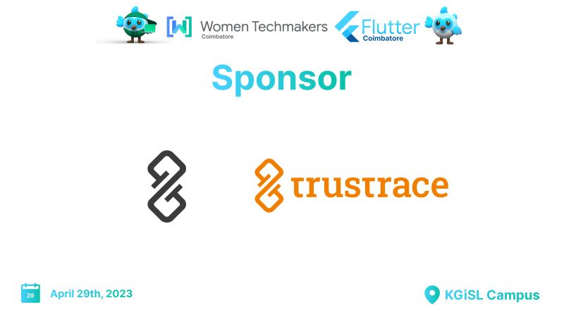 Flutter Coimbatore on LinkedIn: #fluttercbe #flutterdev #sponsor Flutter Coimbatore on LinkedIn: #fluttercbe #flutterdev #sponsor