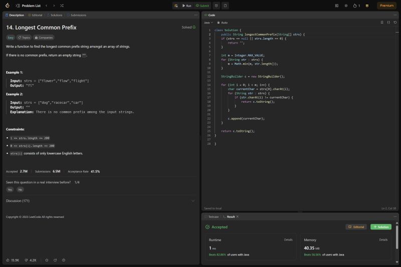 kiruthik kumar on LinkedIn: #100daysofcode #leetcodejava # ... kiruthik kumar on LinkedIn: #100daysofcode #leetcodejava # ...