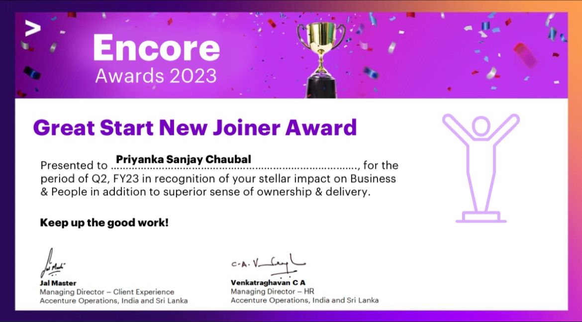 Priyanka Chaubal on LinkedIn: Extremely grateful for this token of ... Priyanka Chaubal on LinkedIn: Extremely grateful for this token of ...
