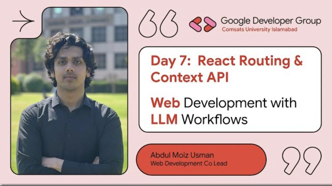 #reactjs #reactrouter #contextapi #webdevelopment #learningtocode #gdg ... #reactjs #reactrouter #contextapi #webdevelopment #learningtocode #gdg ...