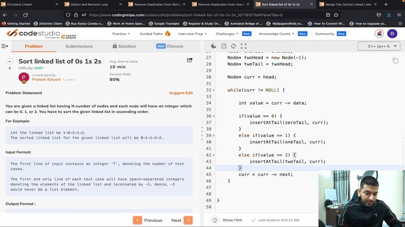 Sunny Kumar on LinkedIn: #100daysofcode #codingjourney #cpp #dsa #oop # ... Sunny Kumar on LinkedIn: #100daysofcode #codingjourney #cpp #dsa #oop # ...