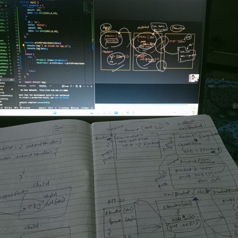 Day 4 of React.js learning about state management | Vishesh Pal posted ... Day 4 of React.js learning about state management | Vishesh Pal posted ...