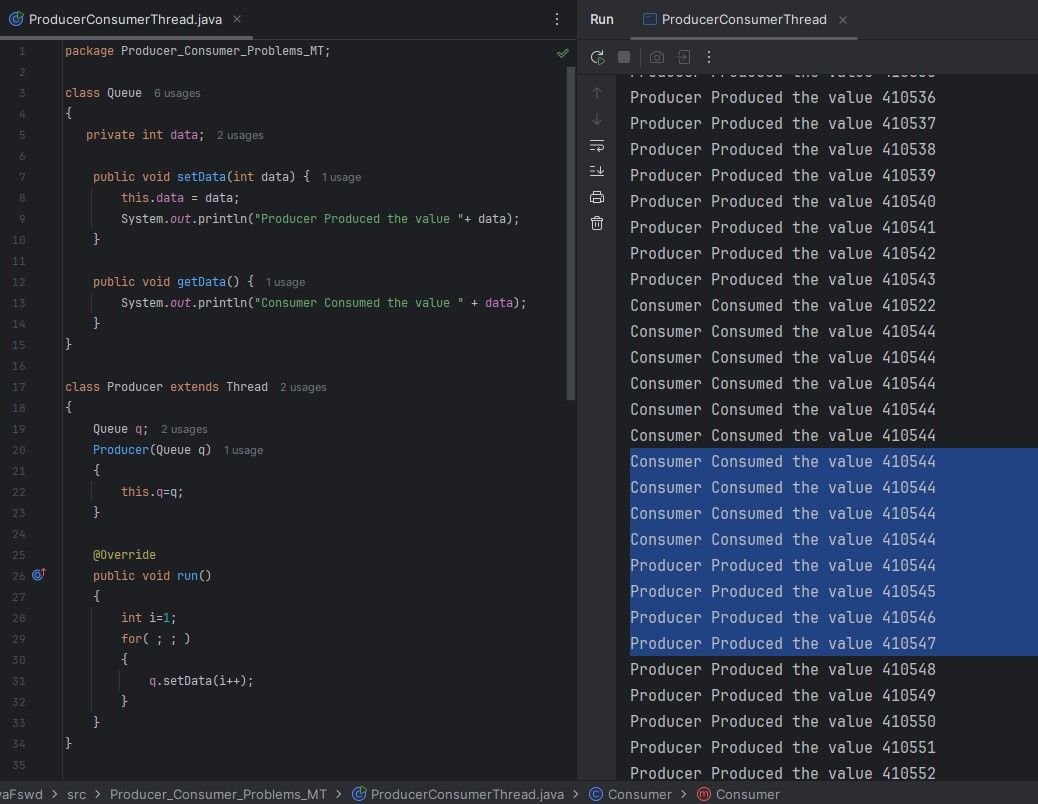 Akash v on LinkedIn: #synchronization #javaprogramming #multithreading ... Akash v on LinkedIn: #synchronization #javaprogramming #multithreading ...