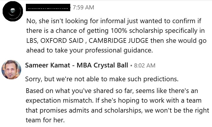 Sameer Kamat - MBA Crystal Ball on LinkedIn: Do you think she may have ... Sameer Kamat - MBA Crystal Ball on LinkedIn: Do you think she may have ...