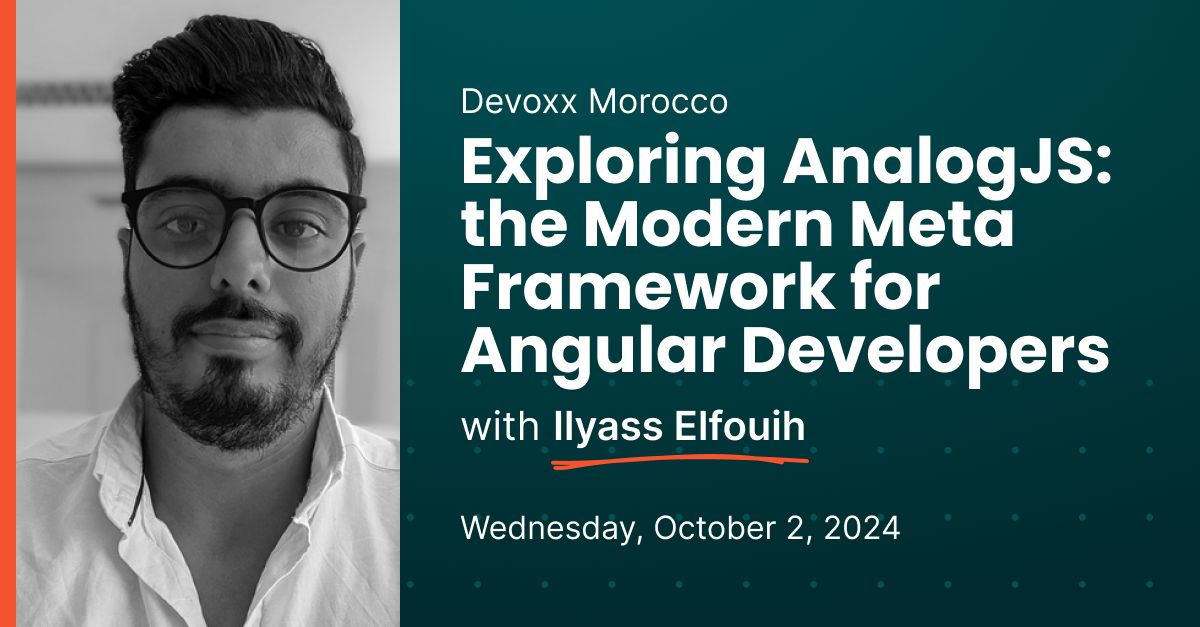 Bitovi on LinkedIn: 👀 Angular developer Ilyass Elfouih is speaking at ... Bitovi on LinkedIn: 👀 Angular developer Ilyass Elfouih is speaking at ...