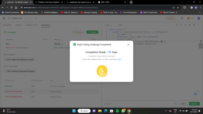 Karthik J on LinkedIn: #500daysofcode #500daysofcode #java # ... Karthik J on LinkedIn: #500daysofcode #500daysofcode #java # ...