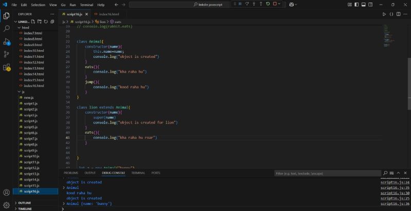 Rishipal Singh on LinkedIn: #30daysofcoding #javascript #oop #classes # ... Rishipal Singh on LinkedIn: #30daysofcoding #javascript #oop #classes # ...