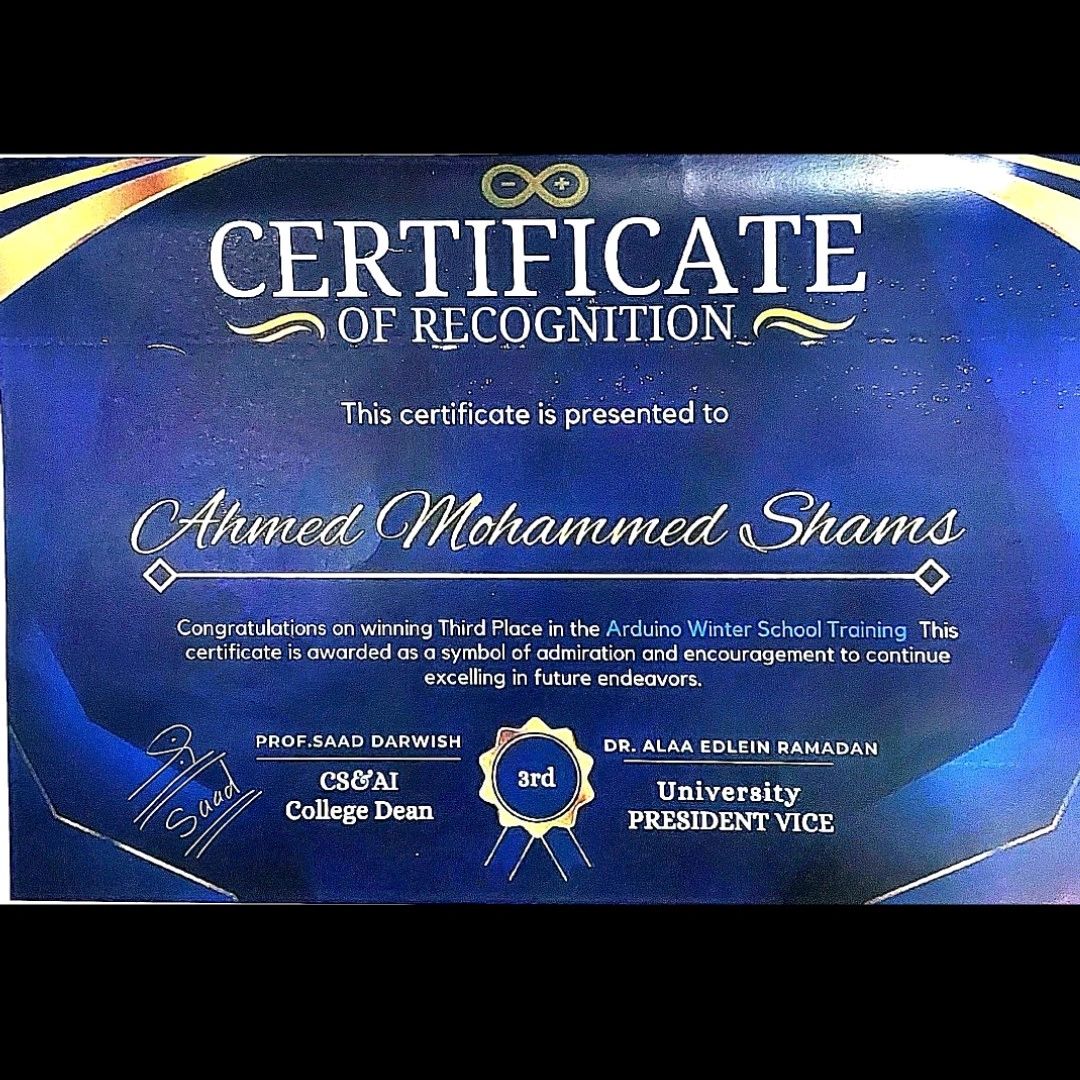 Ahmed Mohamed Shams on LinkedIn: Enthusiast Arduino Programming and ... Ahmed Mohamed Shams on LinkedIn: Enthusiast Arduino Programming and ...